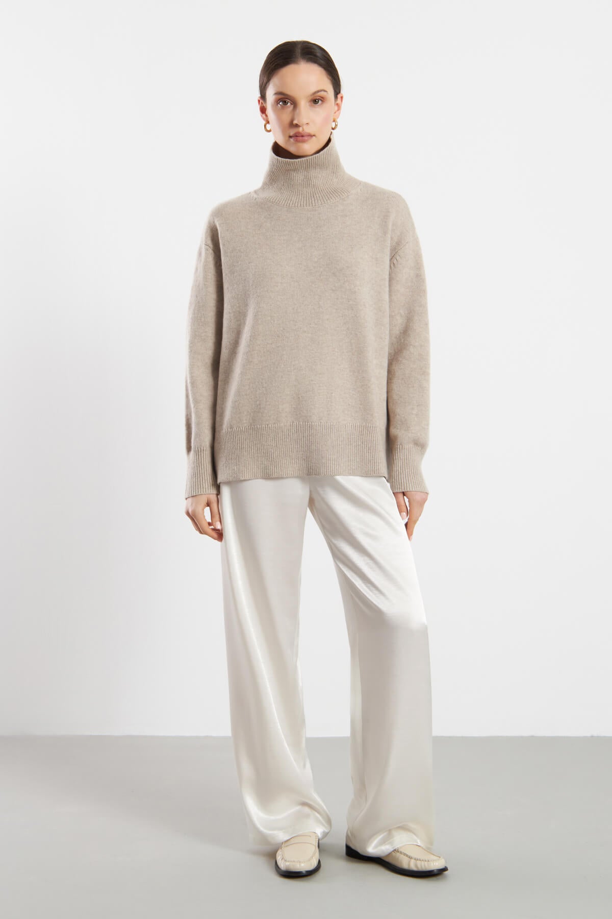 Kyle Sweater - Light Beige – M-KAE - Copenhagen