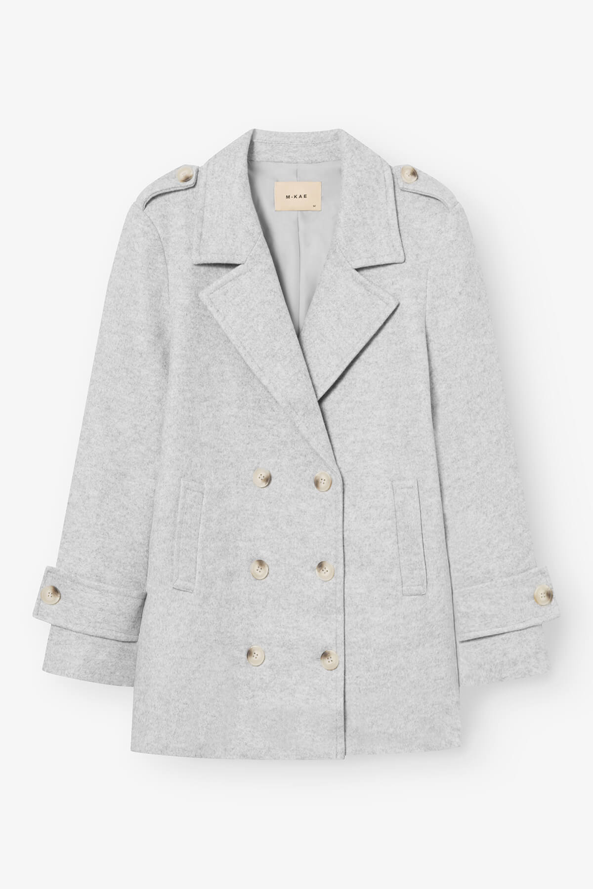 Marvel Jacket - Light Grey – M-KAE - Copenhagen